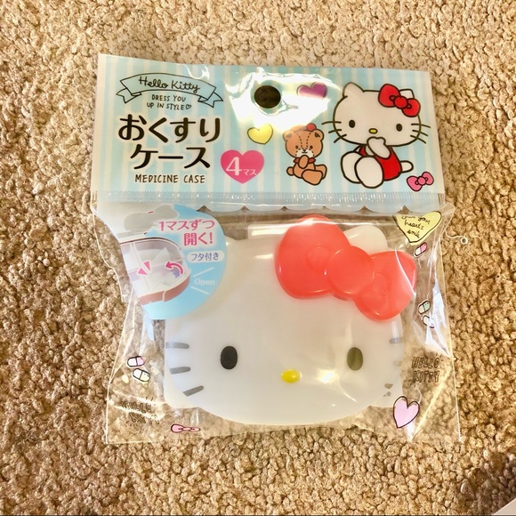Sanrio | Storage & Organization | Hello Kitty Medicine Case 4 ...